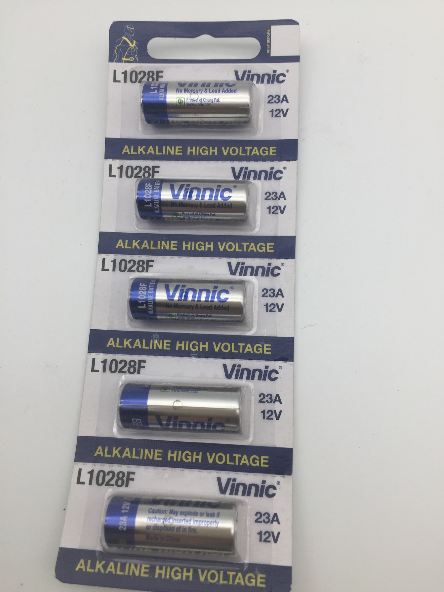 Vinnic银战士L1028F碱性12v23a碱性电池一粒价高功率耐用干电池-阿里巴巴