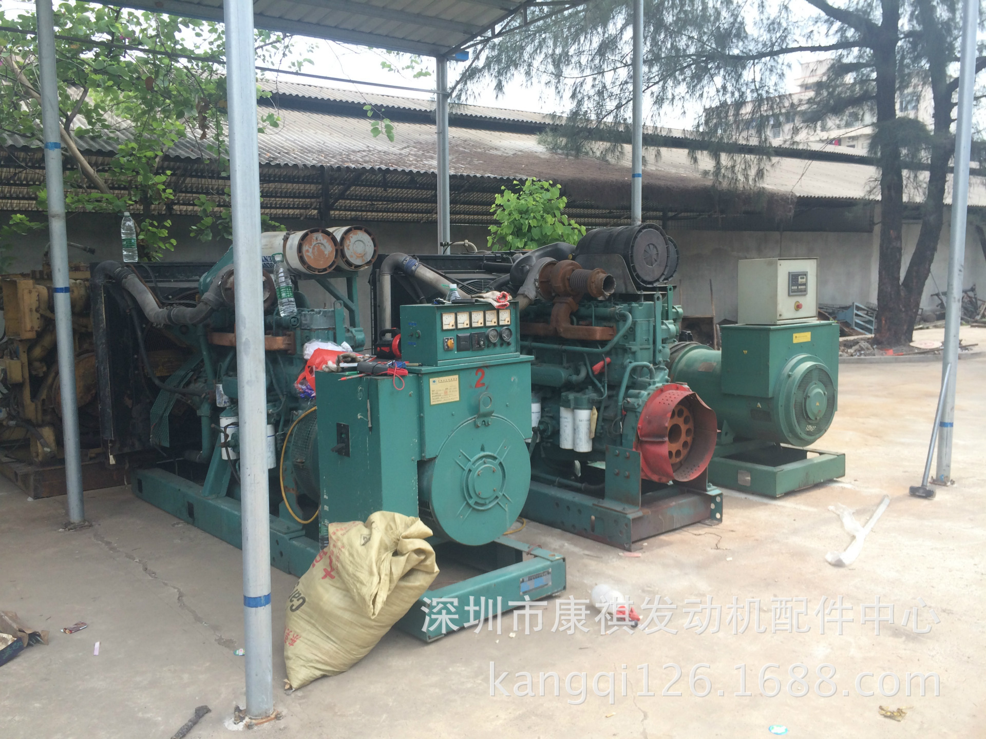 长期买卖进口二手发电机组沃尔沃TAD1631GE-阿里巴巴