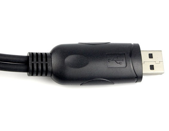 适配艾可慕对讲机F21/26 V8 IC2100/2200H/2720H写频线RPC-I478-U-阿里巴巴