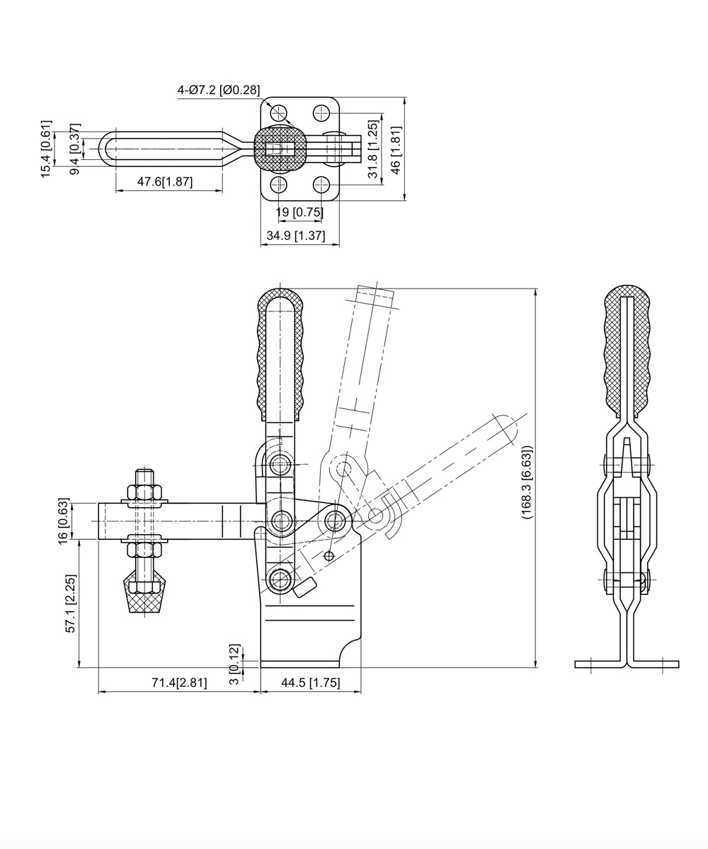 供应 CH-12130-HB 垂直式夹钳 快速夹钳 肘节夹钳 手动夹钳-阿里巴巴