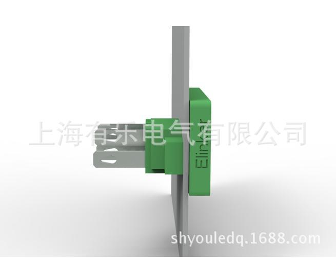 联捷有乐2-24位绿色穿墙插拔式端子对插接线接线排LZ5M+LC1M-3.81-阿里巴巴