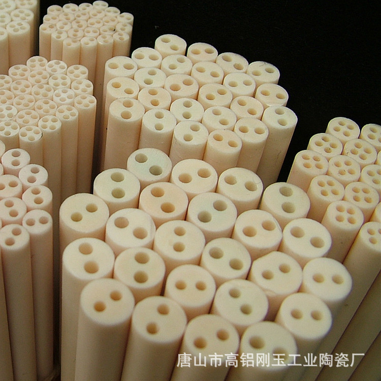 刚玉氧化铝陶瓷管高强度工业陶瓷绝缘管 电热陶瓷管高频瓷管-阿里巴巴