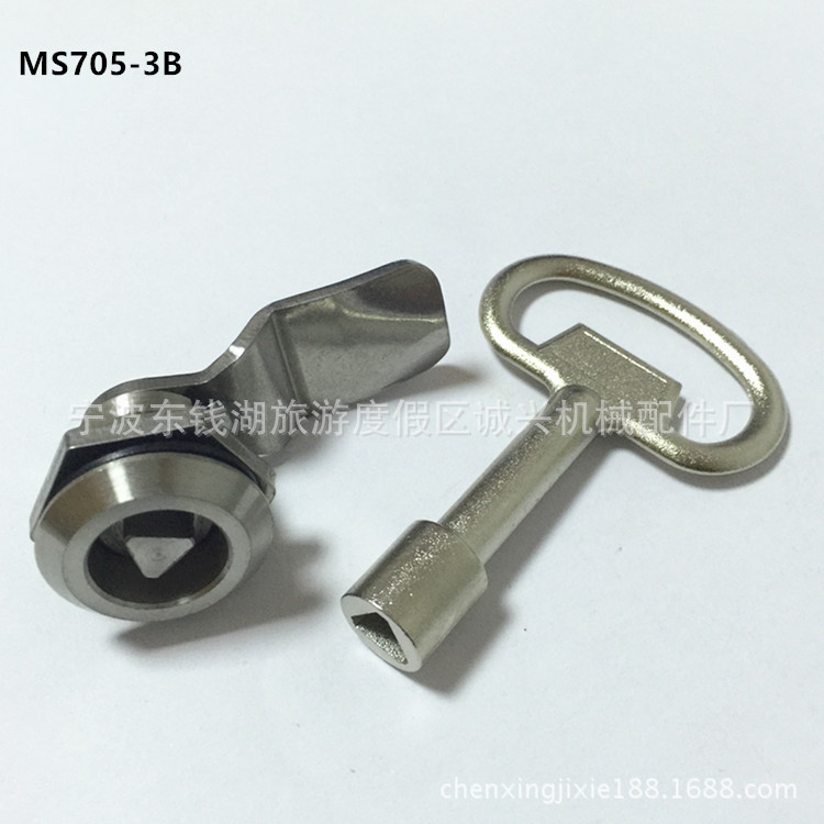 MS705-3B电柜箱不锈钢门锁配电箱转舌锁机械机柜插芯锁-阿里巴巴
