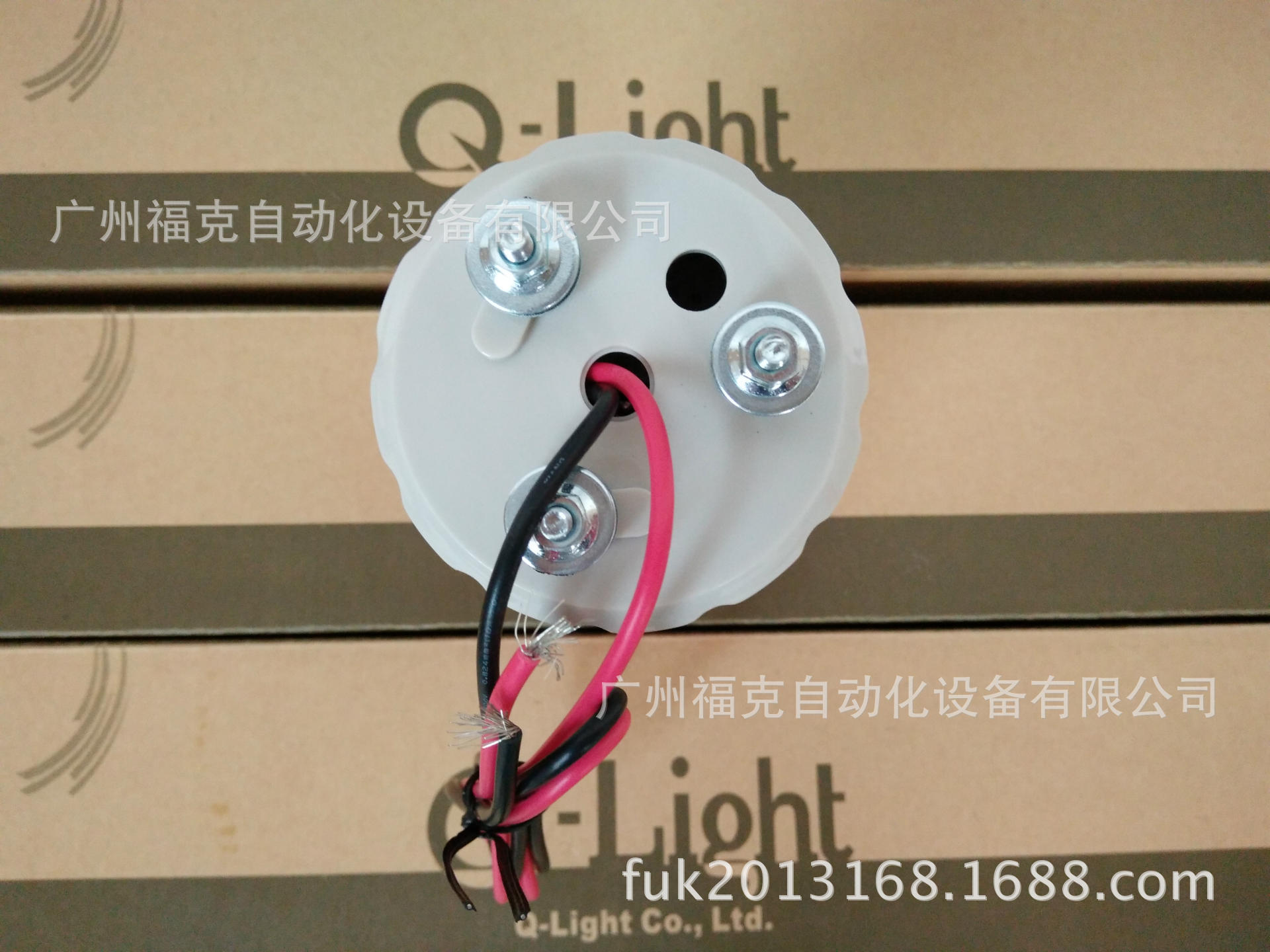 供应Q-light/可莱特信号灯S60L-220-R小型圆形LED灯长亮闪亮型-阿里巴巴