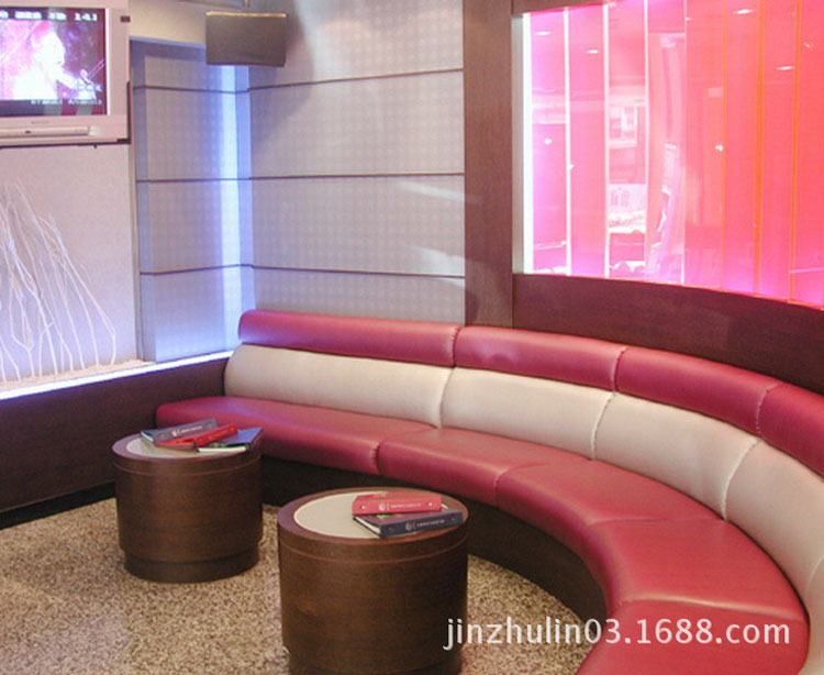 意式极简KTV酒吧夜总会会所沙发 轻奢沙发皮革简约设计师沙发-阿里巴巴