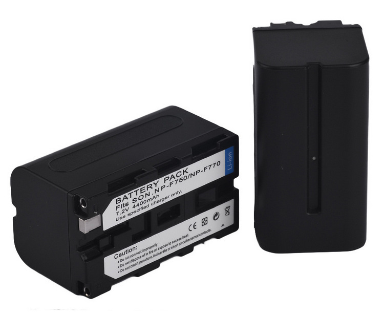 相机摄像led摄影灯 补光灯电池适用索尼 NP-F750 F750 F770-阿里巴巴