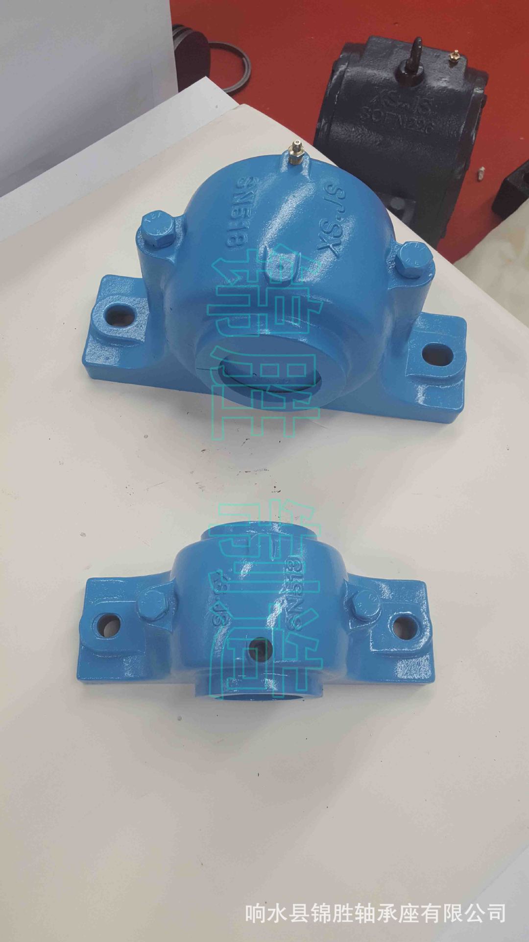 XS.JS轴承 SN515 轴承座 各类剖分式轴承座刨分式双轴承减震-阿里巴巴