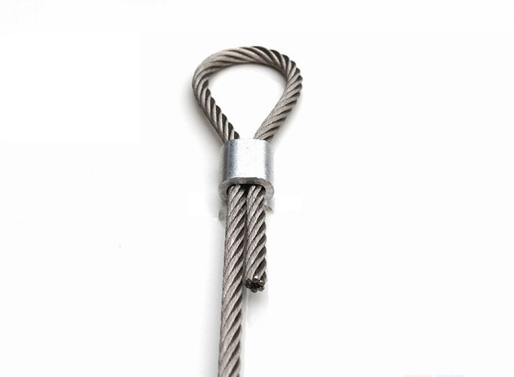 钢丝绳铝套椭圆孔卡子单夹头椭圆环孔铝套钢丝快速连接 多种规格-阿里巴巴