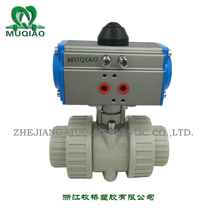 PPH气动球阀 气动PP球阀 PPR气动球阀 热熔式PP气动球阀DN15-100-阿里巴巴