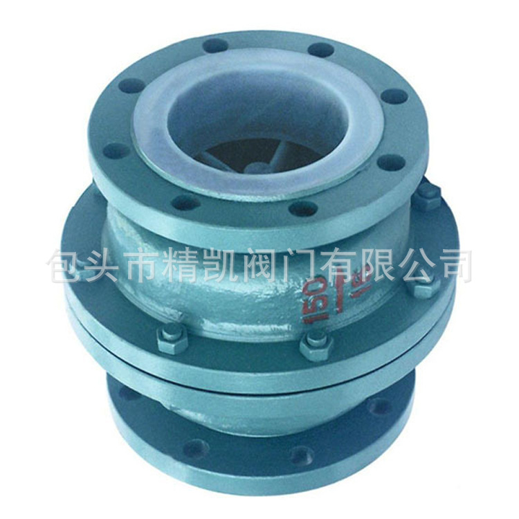 呼市包头东胜阀门H42F4 H42F46立式衬氟止回阀 逆止单向阀-阿里巴巴