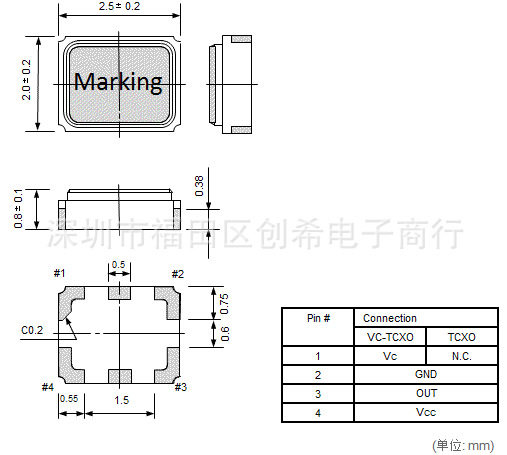 26M贴片温补晶振26MHZ TG-5006CG-12H爱普生 26.000MHZ 2520 1.8V-阿里巴巴