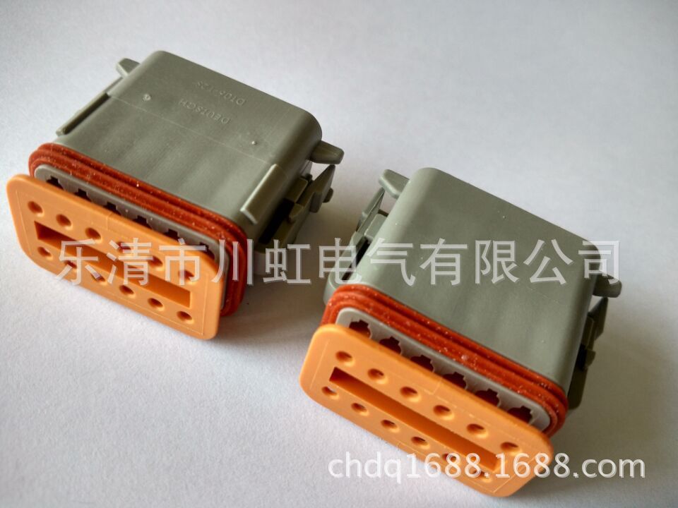 生产供应德驰连接器DT06-12S DT06-12P-阿里巴巴