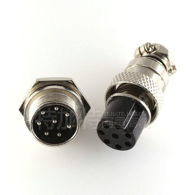 插头连接器_gx16-8 航空 插头+插座连接器特加特 - 阿里巴巴
