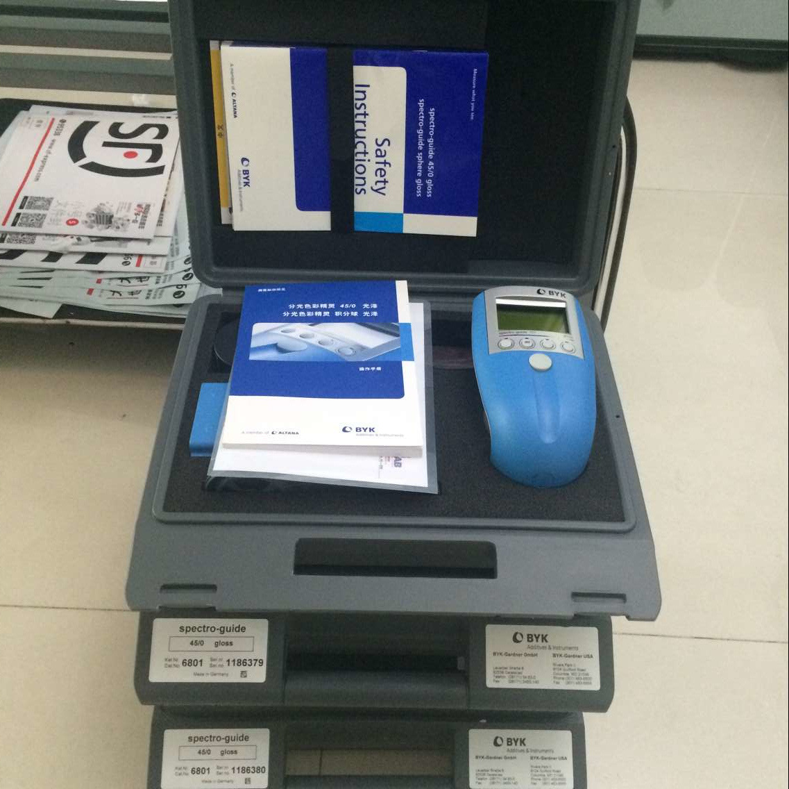 德国BYK便携式色差仪CC-6801/CC-6802分光色彩精灵分光色差仪-阿里巴巴
