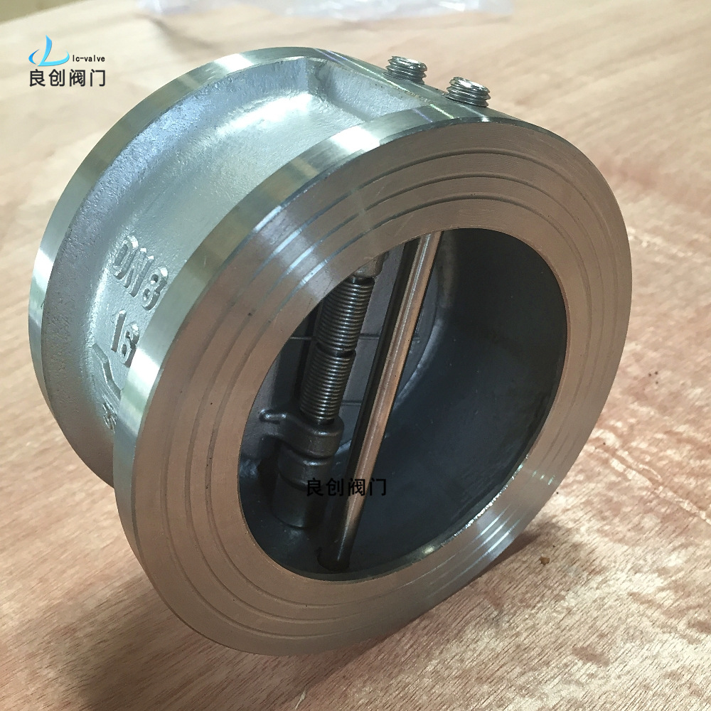 304对夹止回阀H76W-16P不锈钢对夹单向阀蝶式止回阀现货-阿里巴巴