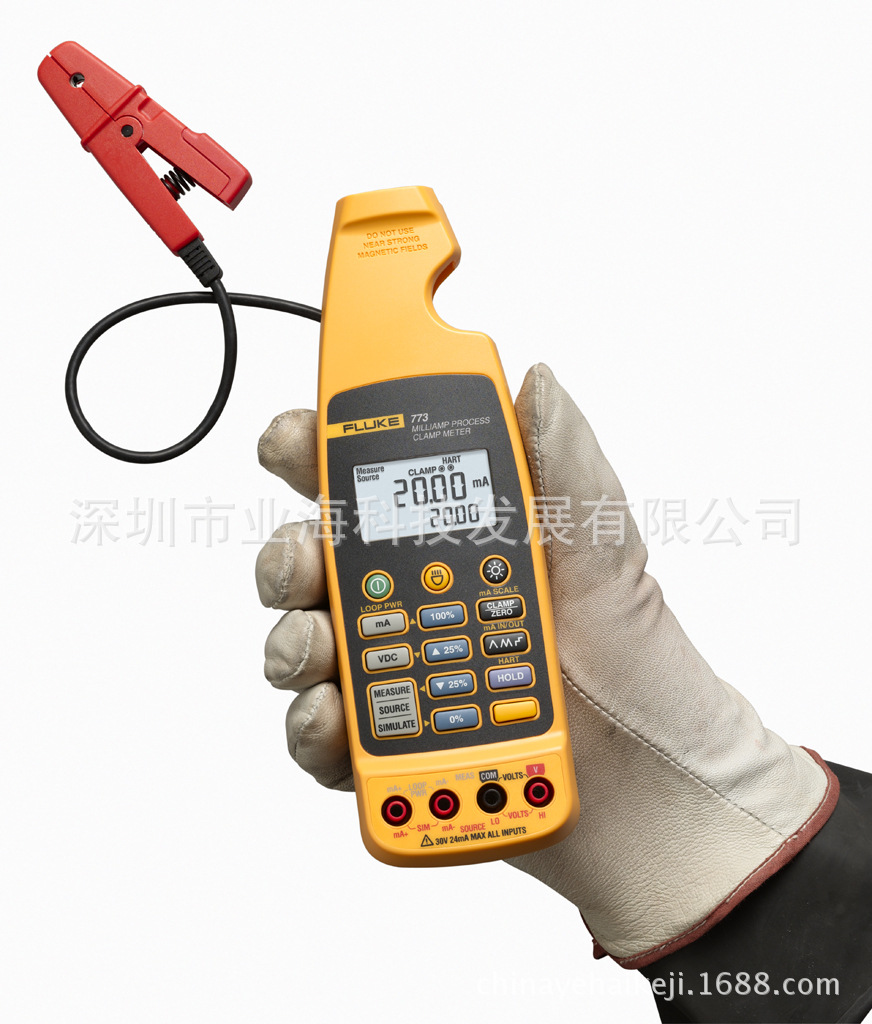 Fluke773 毫安级过程钳型表 福禄克 F773 回路校验仪 原装正品-阿里巴巴