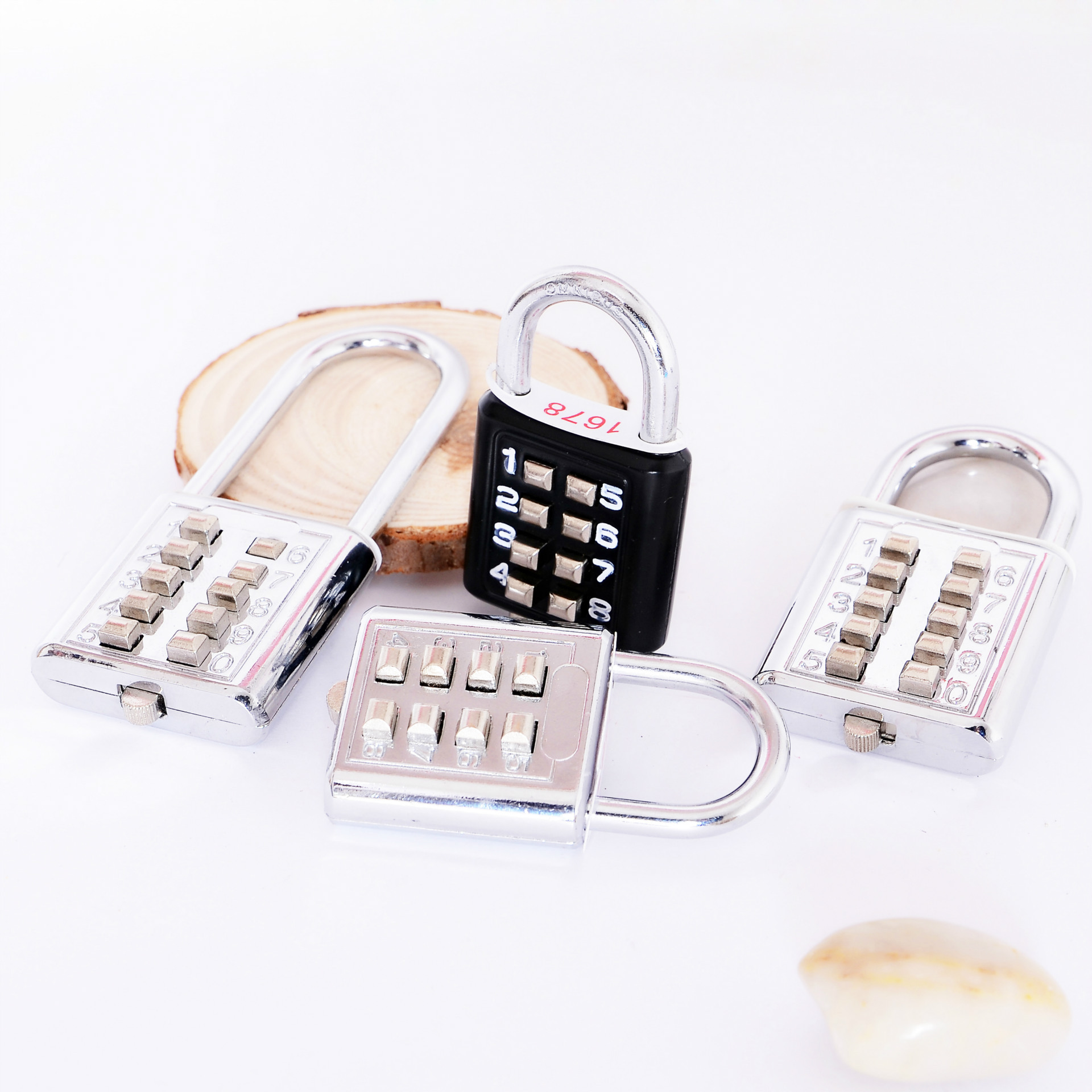 数字密码锁_8位按键密码挂锁 盲人数字 ch-601 - 阿里巴巴