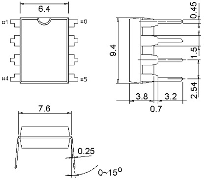 富满原装 TC118S TC8301 TC118AH 电动玩具马达驱动IC 贴片SOP-8-阿里巴巴