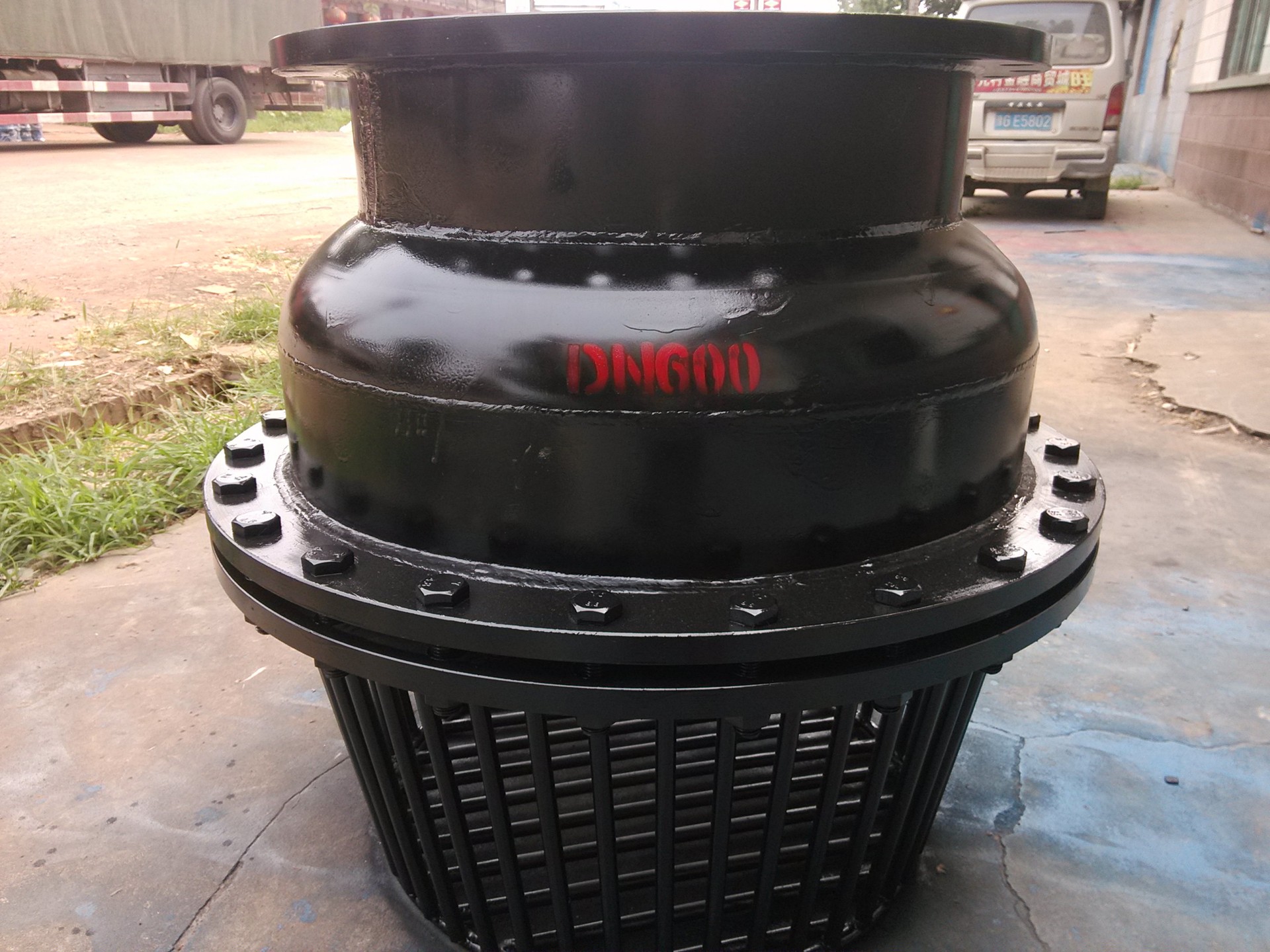 底阀 升降式底阀 双瓣式底阀 H42X-2.5 DN600 工厂直销 质优价美-阿里巴巴