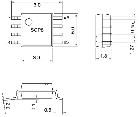 富满原装 TC118S TC8301 TC118AH 电动玩具马达驱动IC 贴片SOP-8-阿里巴巴