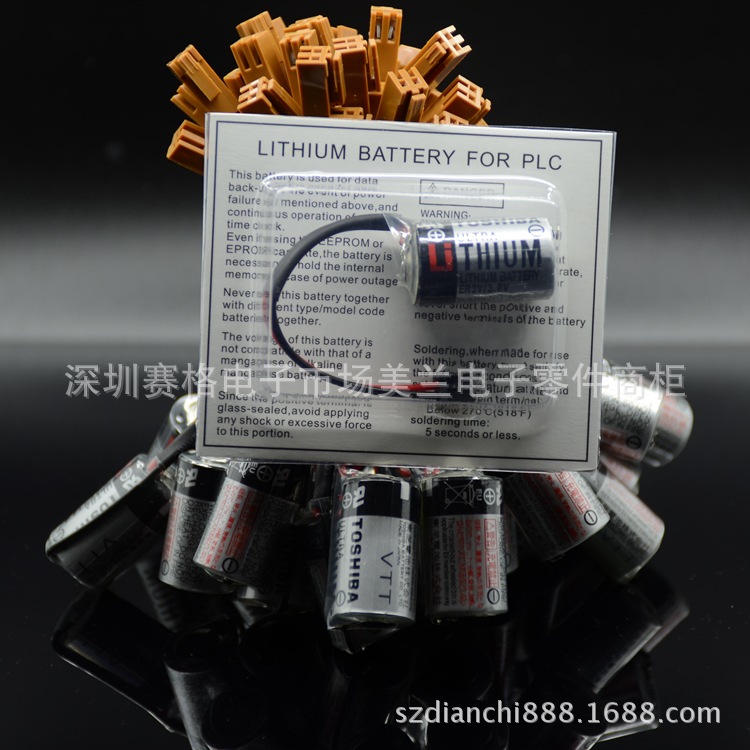 全新安川 Yaskawa 电池 Toshiba ER3V/3.6V电池 JZSP-BA01-1电池-阿里巴巴