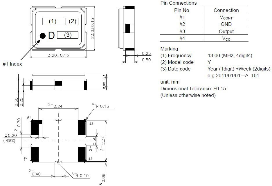 长期供应KDS压控温补VC-TCXO DSA321SDN 13MHZ 3V 2.5PPM-阿里巴巴
