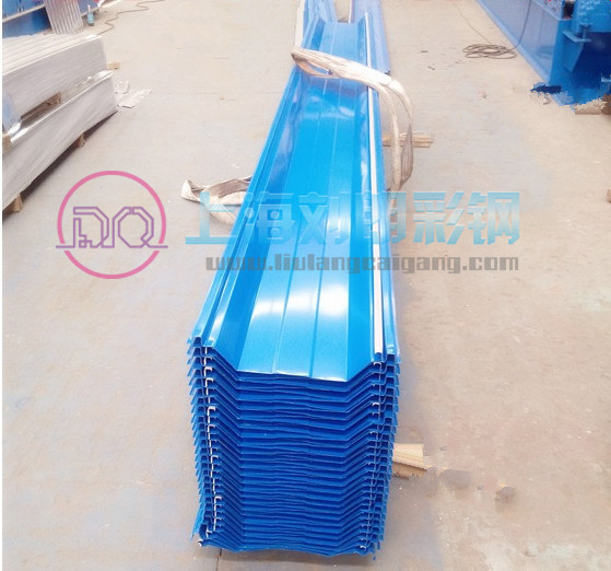 上海刘朗彩钢订制YX82－475型角弛、彩钢瓦、宝钢彩涂卷 - 建材批发网