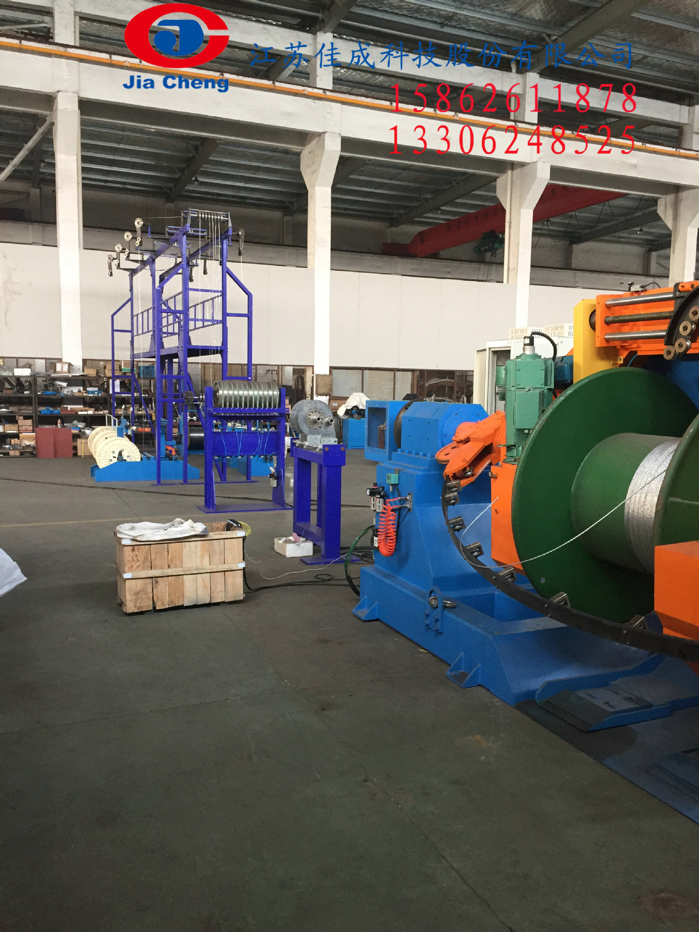 佳成JCJX-SJ1000自动高速弓形双节距束绞成缆机-阿里巴巴