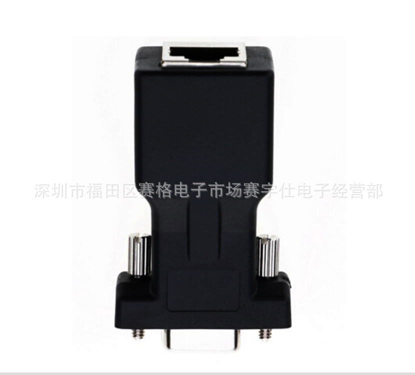 RJ45转串口网头转RS232 RJ45转9针网口转DB9公串口转网口转接头-阿里巴巴