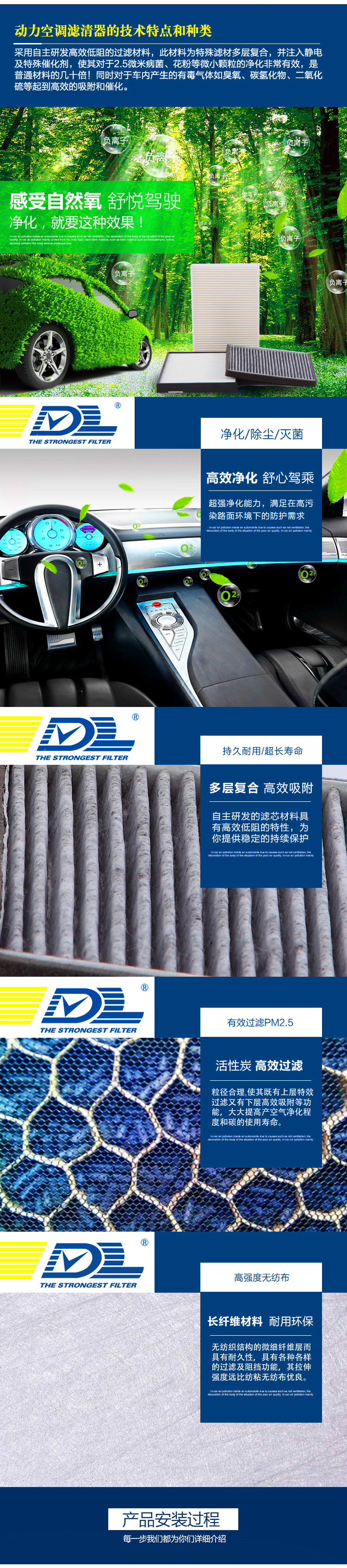 【律奥】动力乘用车空调滤清器DC-H0011N G92DH-12060-阿里巴巴