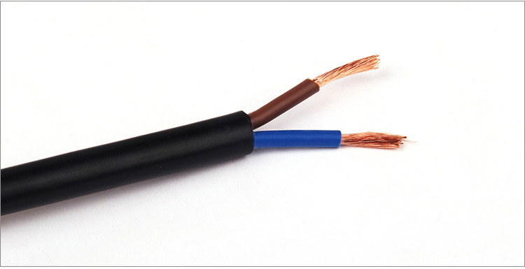 厂家软护套2芯 RVS2*1.0裸铜芯电源线电缆200米/卷批发-阿里巴巴