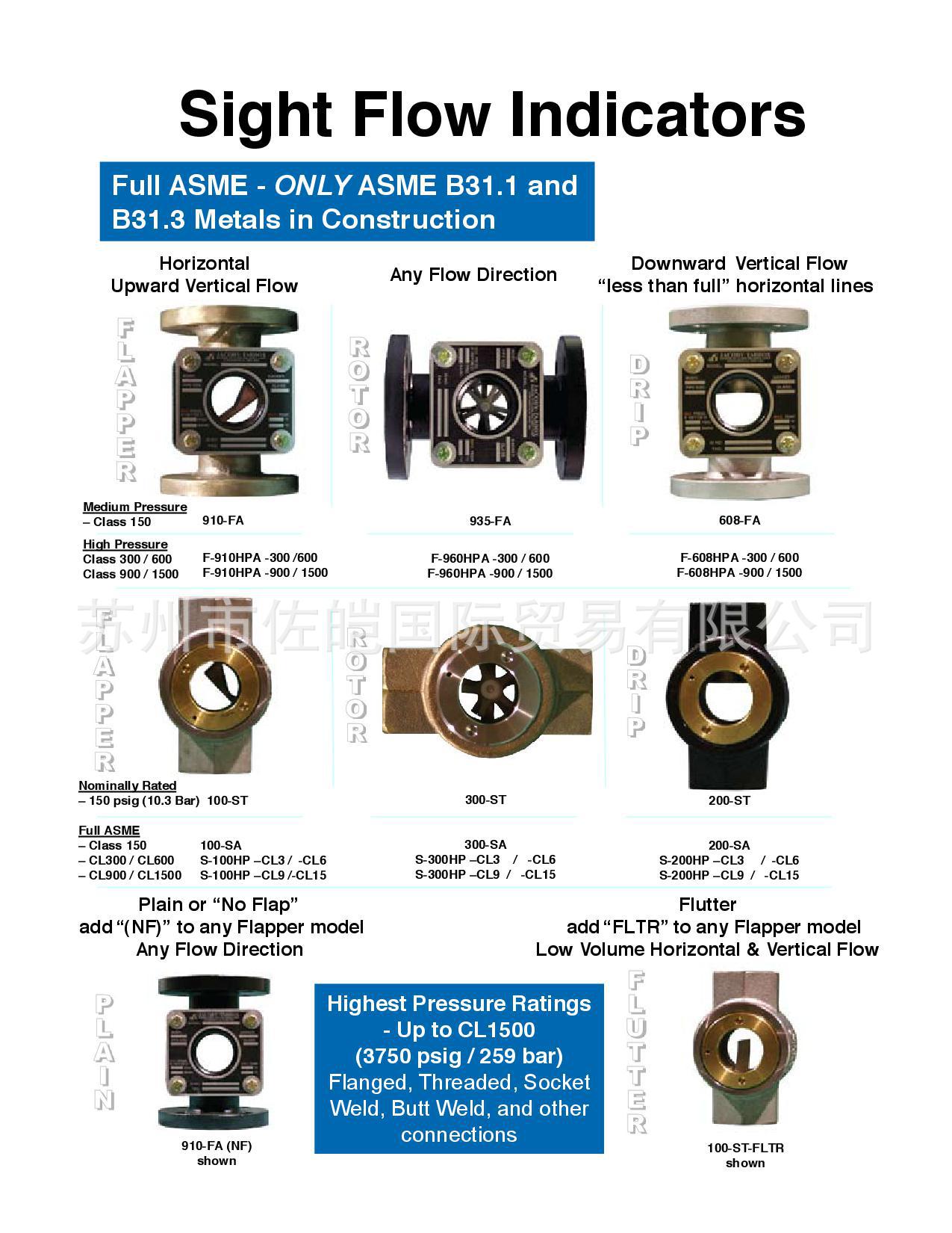 SIVI FLO品牌805S型号流量视镜 原装可视流量指示器-阿里巴巴
