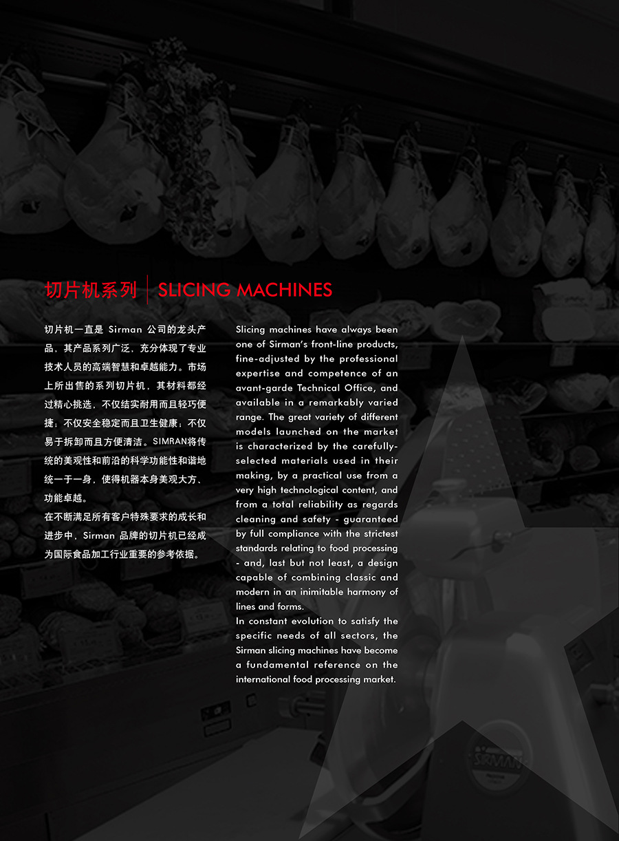 供应意大利 SIRMAN舒文 12＂倾斜式羊肉切片机MIRRA 300 C-阿里巴巴