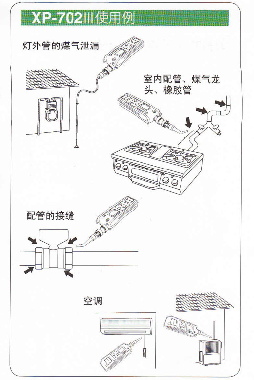 日本新宇宙可燃气探测器XP-702III-A 气体检测仪 防爆型-阿里巴巴