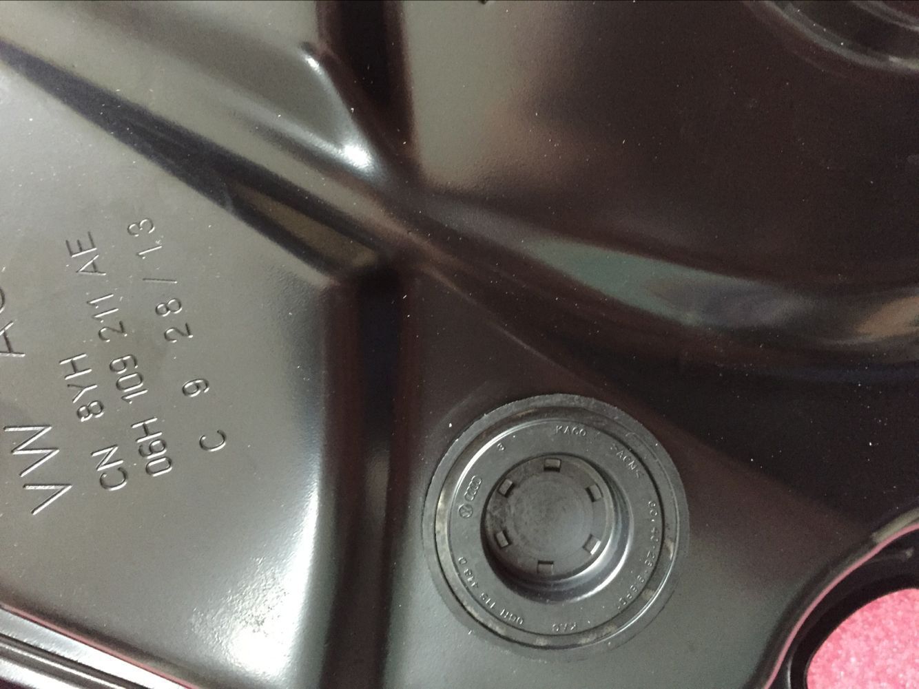 适用奥迪A4LQ5 迈腾2.0T曲轴前油封座正时下盖06H 109 210 AF/AG-阿里巴巴