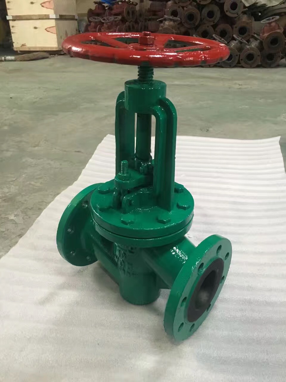 生产加工dn80衬胶截止阀H44J-10C铸钢衬胶截止阀DN80优质厂家 - 阀批发网