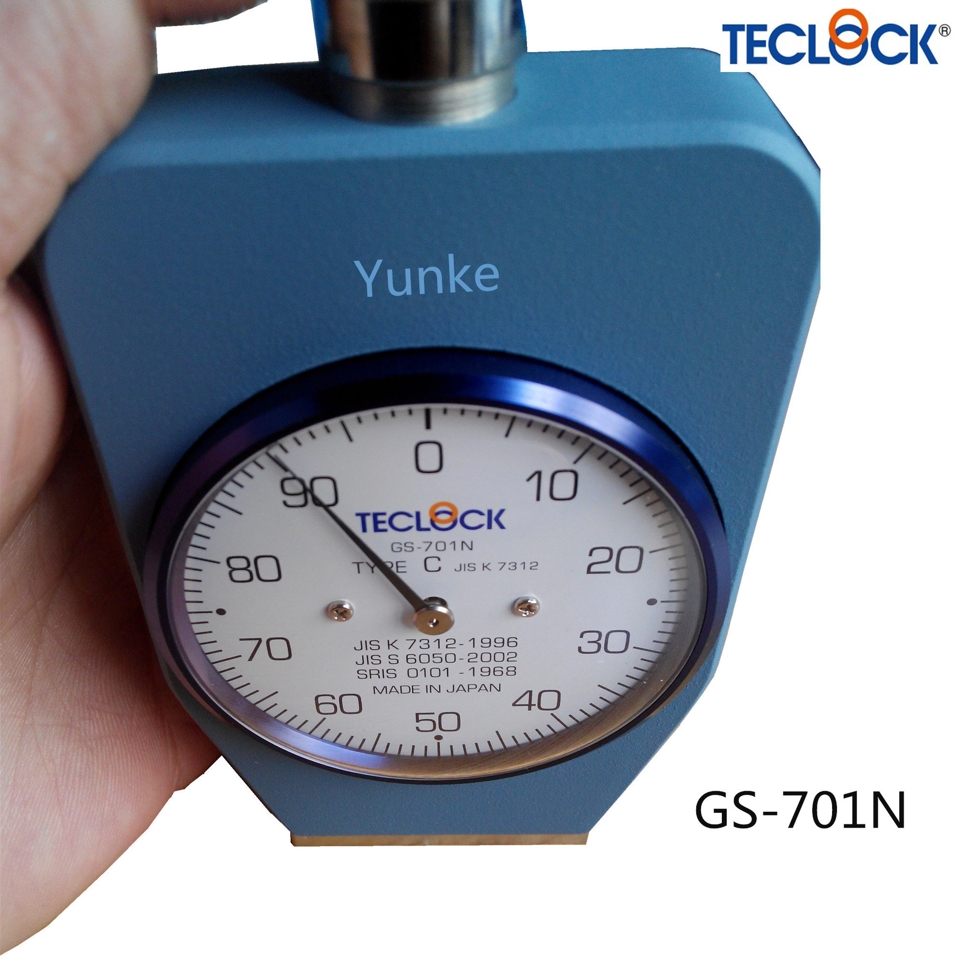 日本TECLOCK 得乐 GS-701N 硬度计 橡胶硬度计邵氏A型硬度计-阿里巴巴