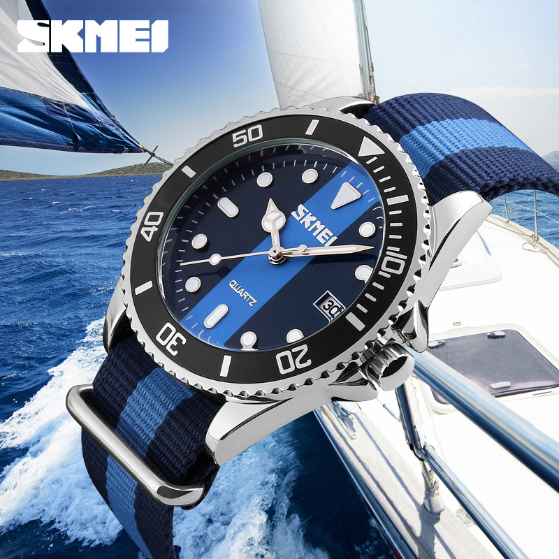 Timebeauty men's waterproof watch Japanese movement personality British ...