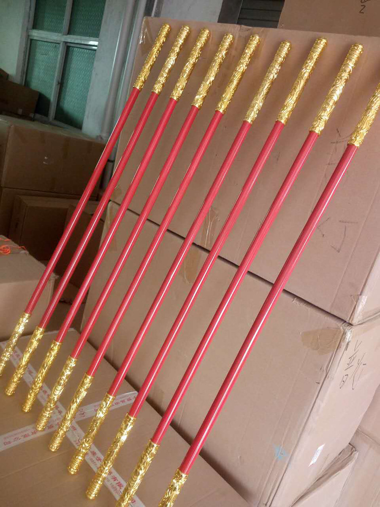 厂家直售 孙悟空如意金箍棒 新款伸缩金箍棒玩具不锈钢龙纹金箍棒-阿里巴巴
