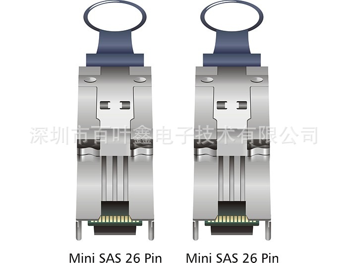 电源线SFF8643 To SFF8088 SAS外置线MINISAS26P SAS8643-8088-阿里巴巴