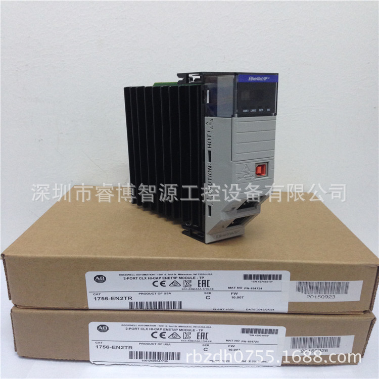 AB PLC 网络模块 全新原装正品 Allen-bradley 1756-EN2TR-阿里巴巴
