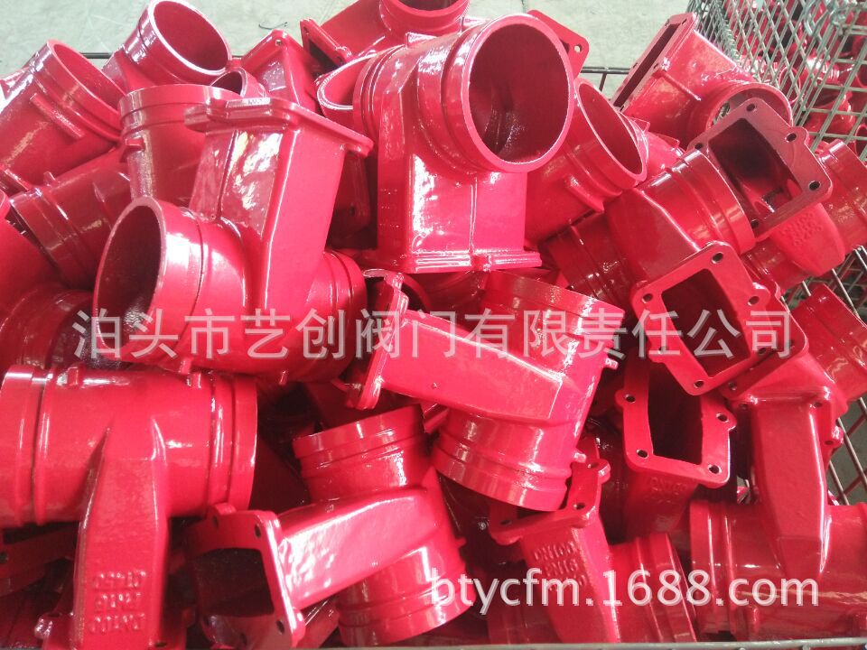 2016价格沟槽卡箍DN100 Z81X明杆橡胶密封 沟槽闸阀 软密封闸阀 - 阀批发网