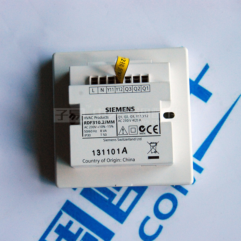 SIEMENS西门子中央空调液晶温控器RDF310.2/MM控制面板温控面板-阿里巴巴