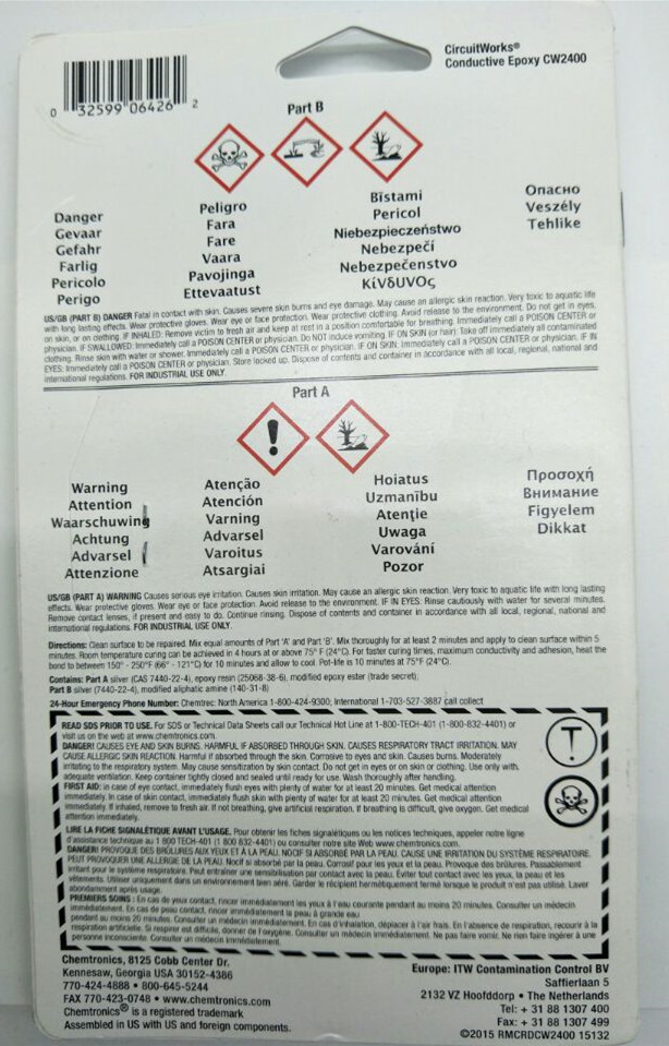 CW2400 导电胶 美国ITW Chemtronics 进口环氧导电银胶 -阿里巴巴