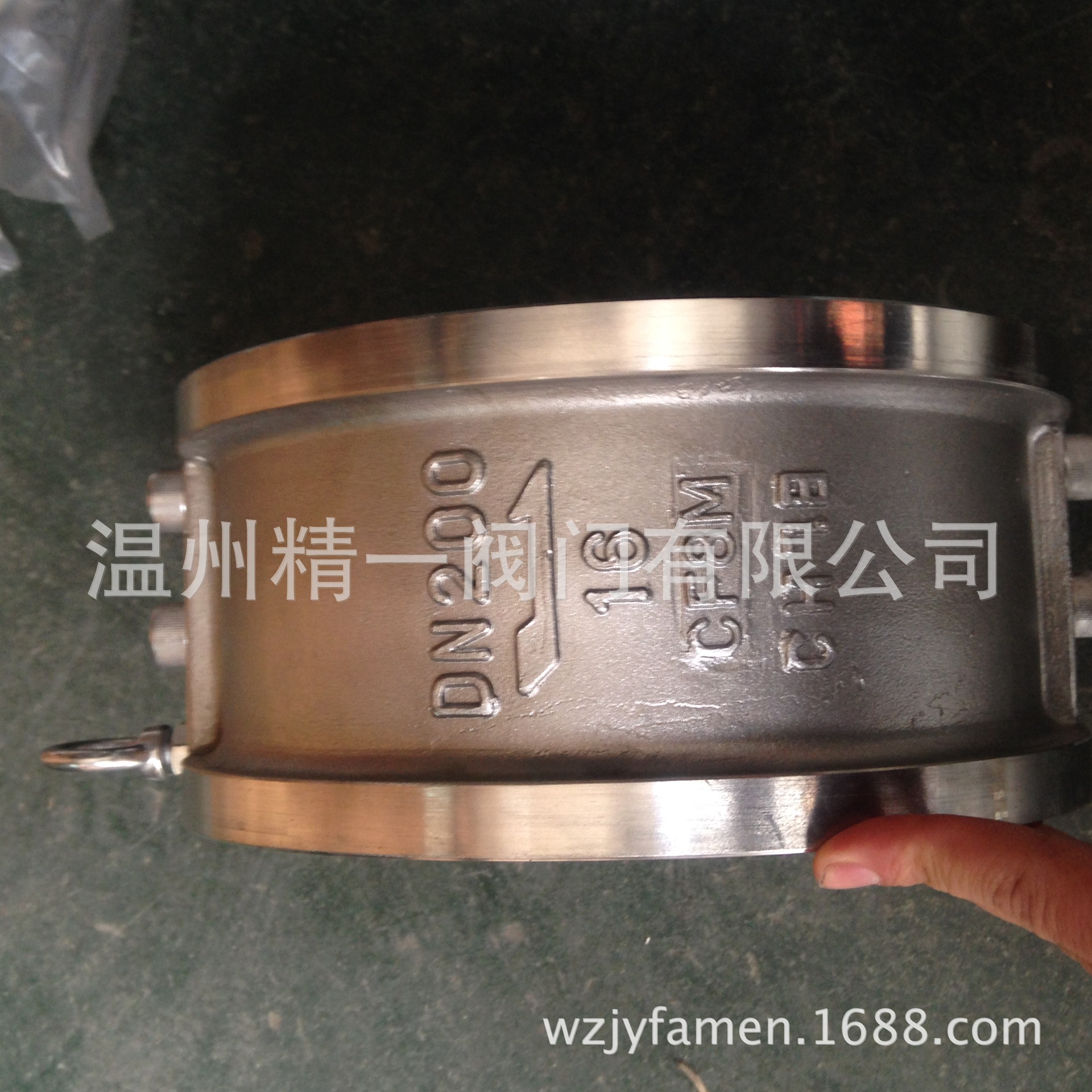 厂家直销 H76W-16P 304不锈钢蝶形单向对夹式止回阀 - 阀批发网