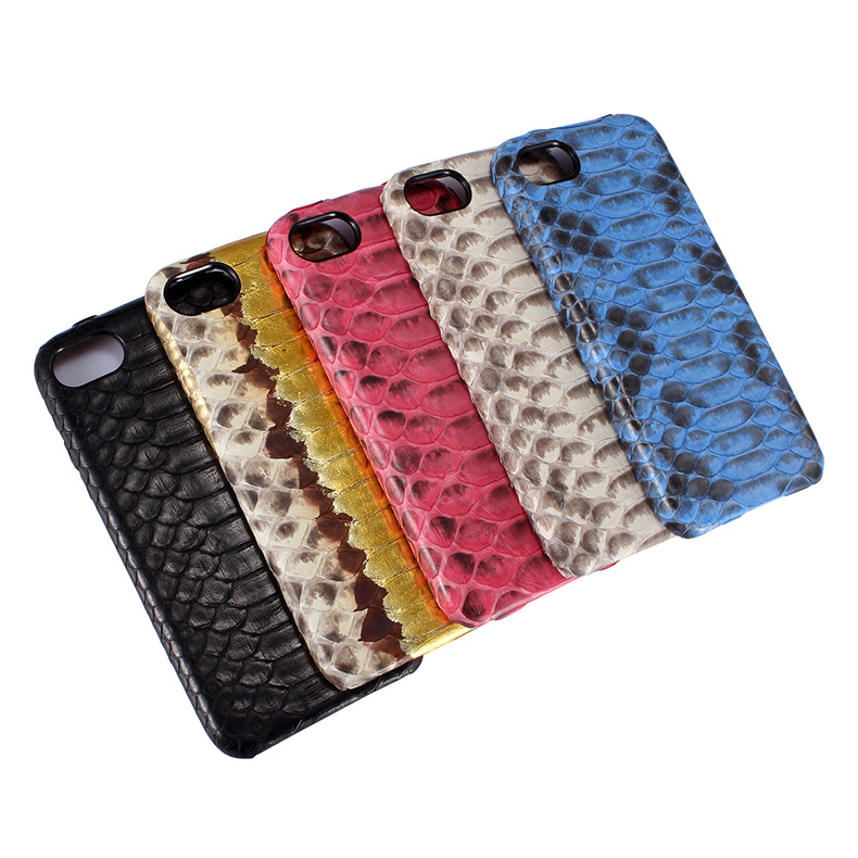 i-idea Handmade Luxury Genuine Real Python Snake Skin 3D Cover Leather ...