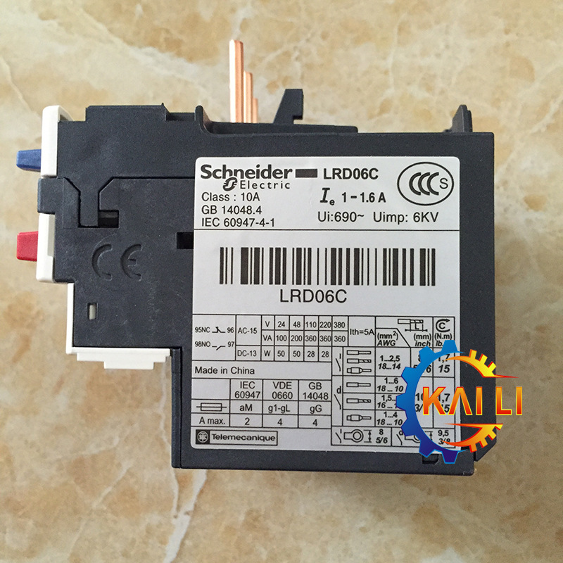 全新原装正品LRD16C施耐德热过载继电器 额定电流9-13A 现货供应-阿里巴巴