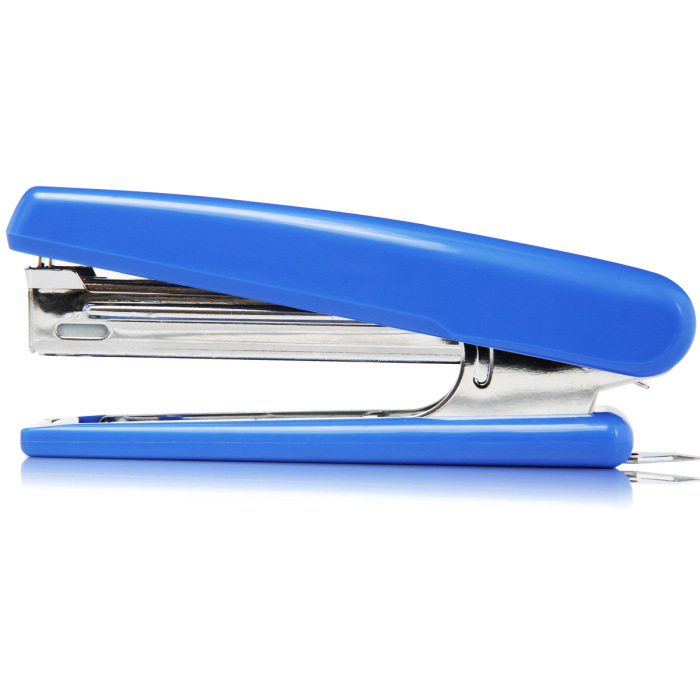 deli得力0221钉书机 10#商务轻巧型订书机 带起钉器功能办公用品 - 办公批发网