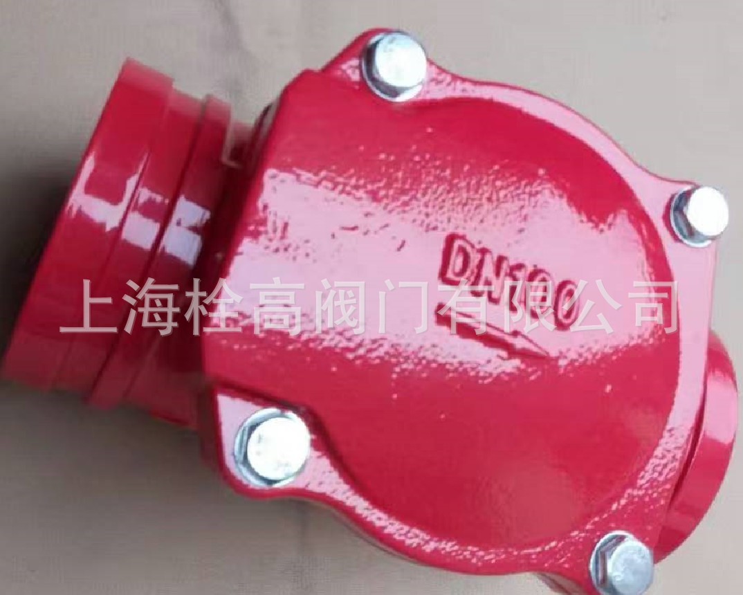 H84X-16沟槽橡胶板止回阀 橡胶板式沟槽止回阀 球墨铸铁止回阀-阿里巴巴