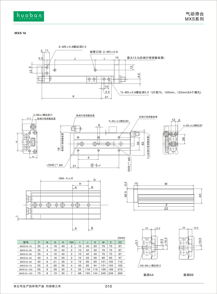 SMC型MXS25-10/20/30/40/50/75/100/125/150A/B/CS/AT-阿里巴巴